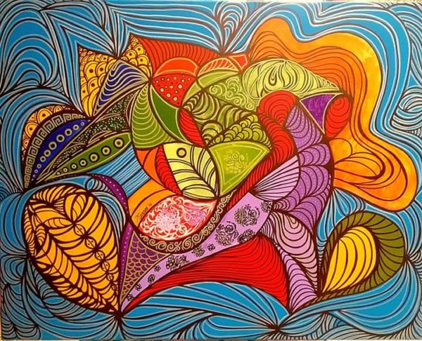 Astonishing Abstract Paintings by the Chilean Artist Monroe