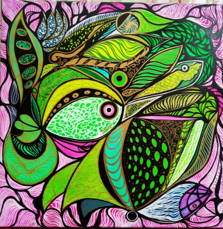 Astonishing Abstract Paintings by the Chilean Artist Monroe